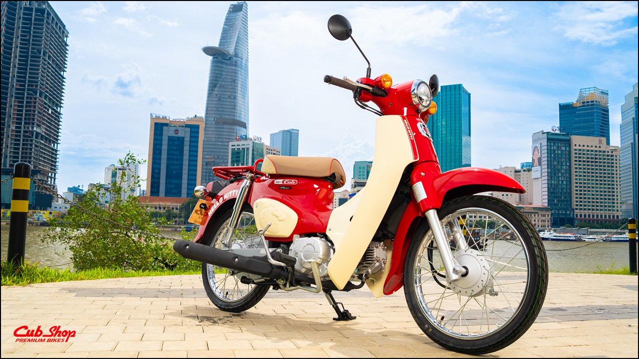 Honda Super Cub 50 Hello Kitty Nhật Bản - CubShop