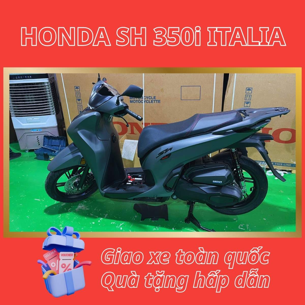 Giá bán Honda SH150i Vetro - SH Vetro 2024 NK Ý chính hãng - Cubshop